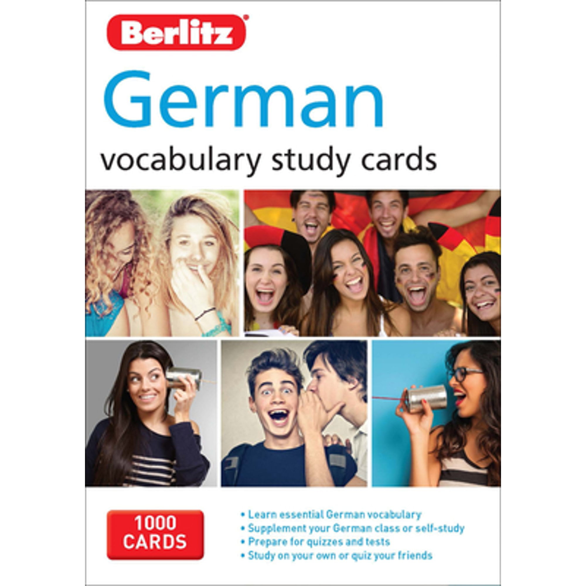 Pre-Owned Berlitz Language: German Study Cards (Berlitz Vocabulary Study Cards) Paperback ...