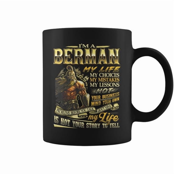 Berman Family Name Berman Last Name Team Coffee Mugs - Walmart.com