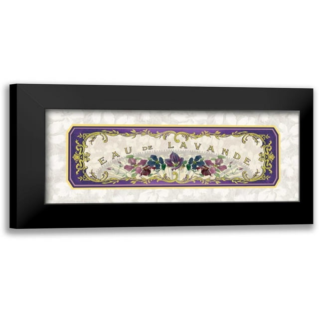 Berman, Susan 14x8 Black Modern Framed Museum Art Print Titled - Eau de ...