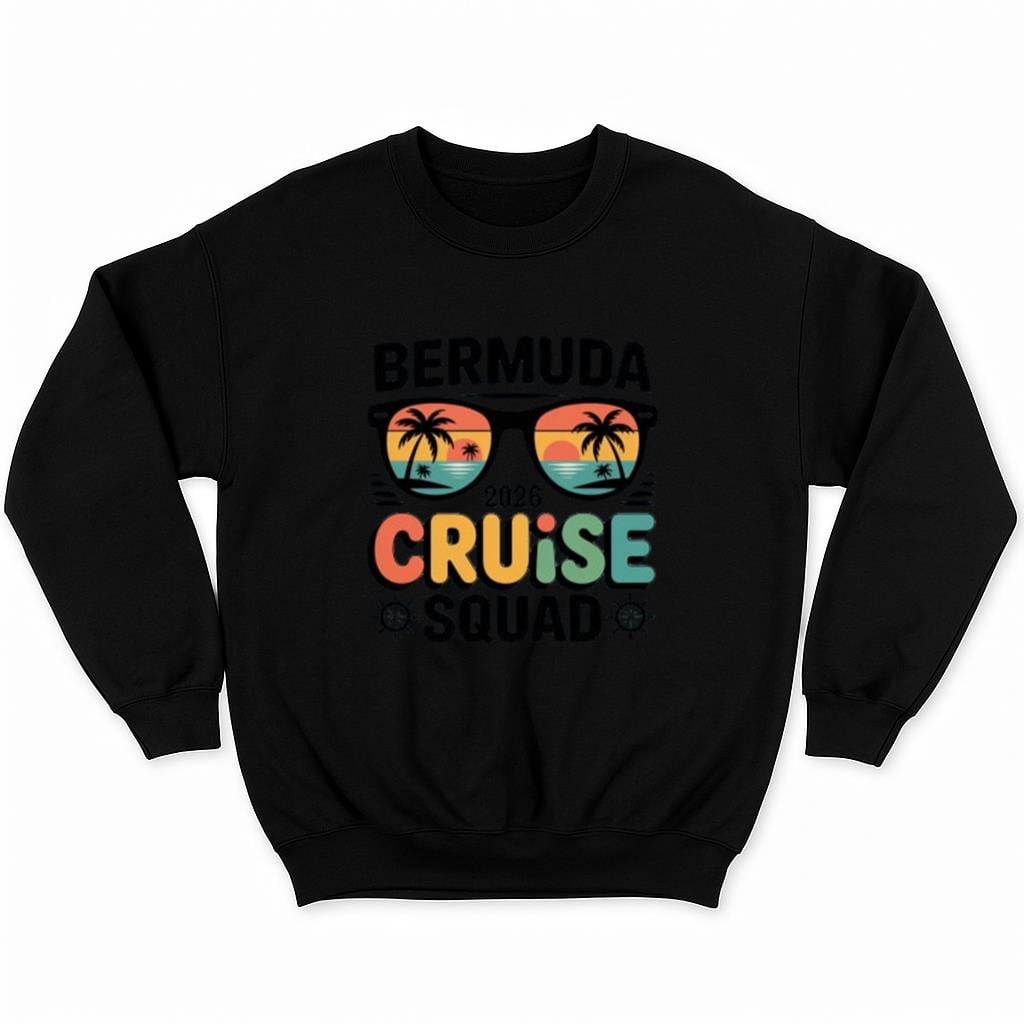 Bermuda Cruise Squad Family Holiday Matching Trip Themed Graphic Print ...