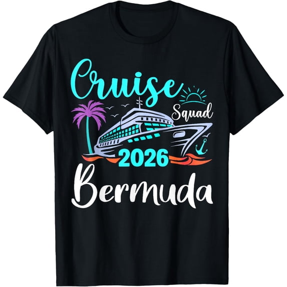 Bermuda Cruise Squad Family Matching Trip T-Shirt - Walmart.com