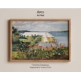 Bermuda Flower Garden Print Winslow Homer Watercolor Style Tropical ...