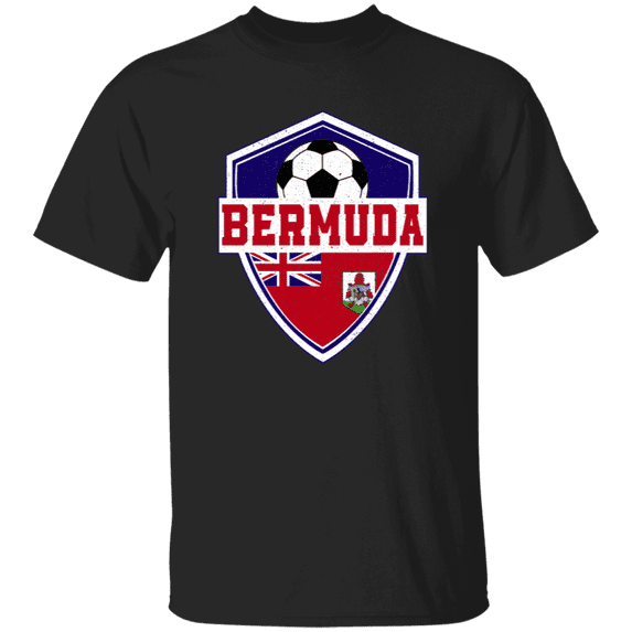 Bermuda Pride Team Bermudan Flag Fans National Souvenir T-shirt ...