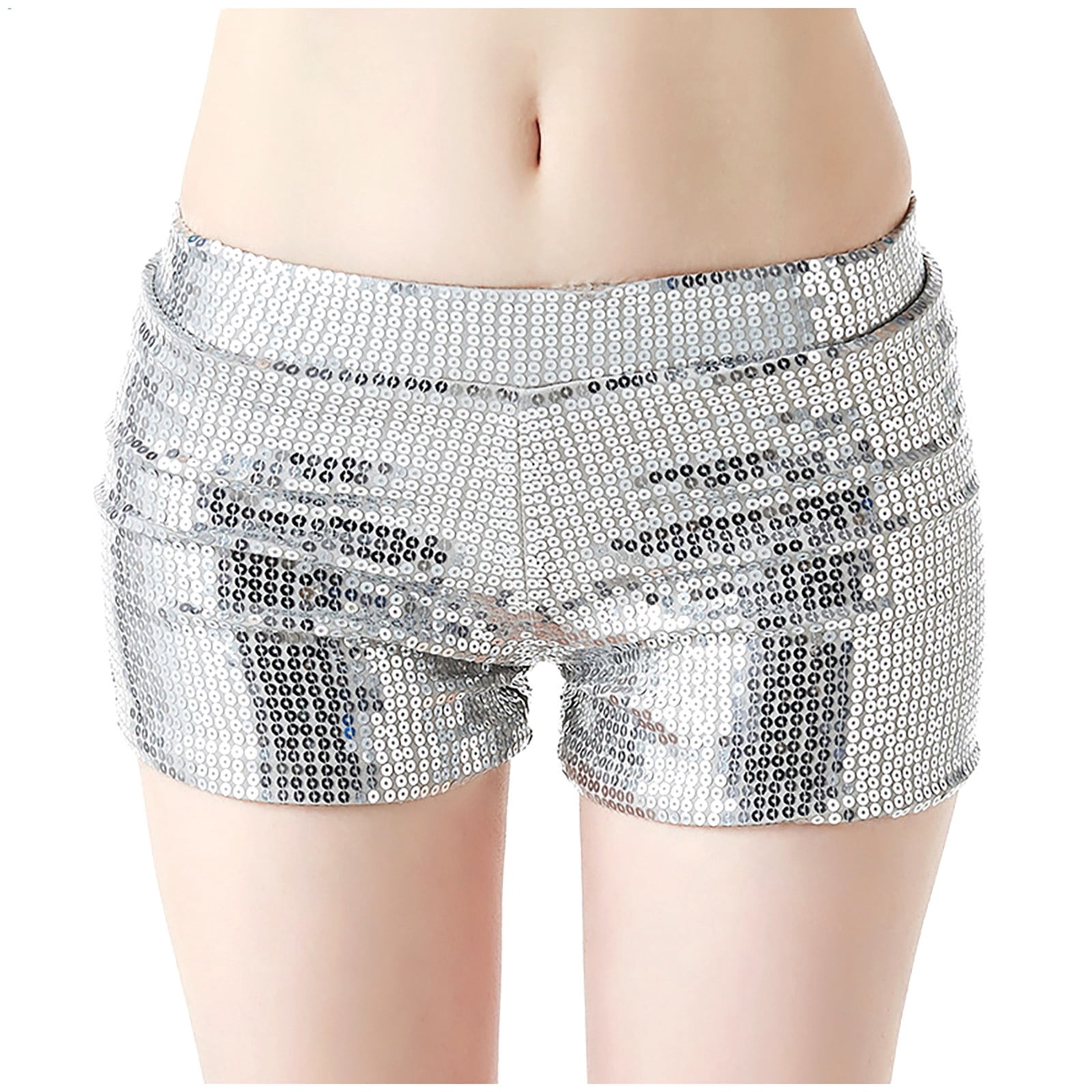 Sequin Bermuda Shorts