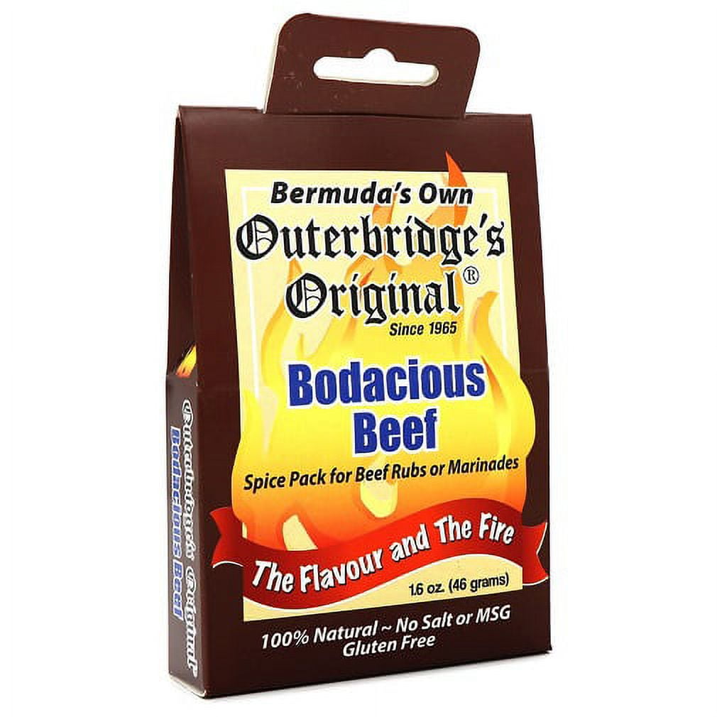 Bermuda's Own Outerbridge's Original Bodacious Beef Spice Pack ...