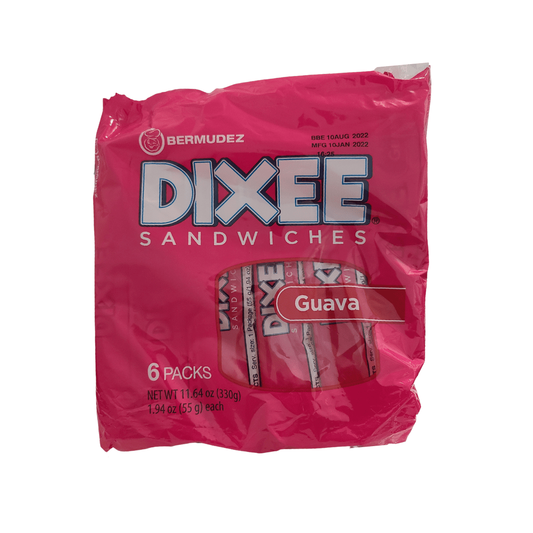 Bermudez Dixee Guava Filled Crackers - Rich Flavorful Snack (6packs ...