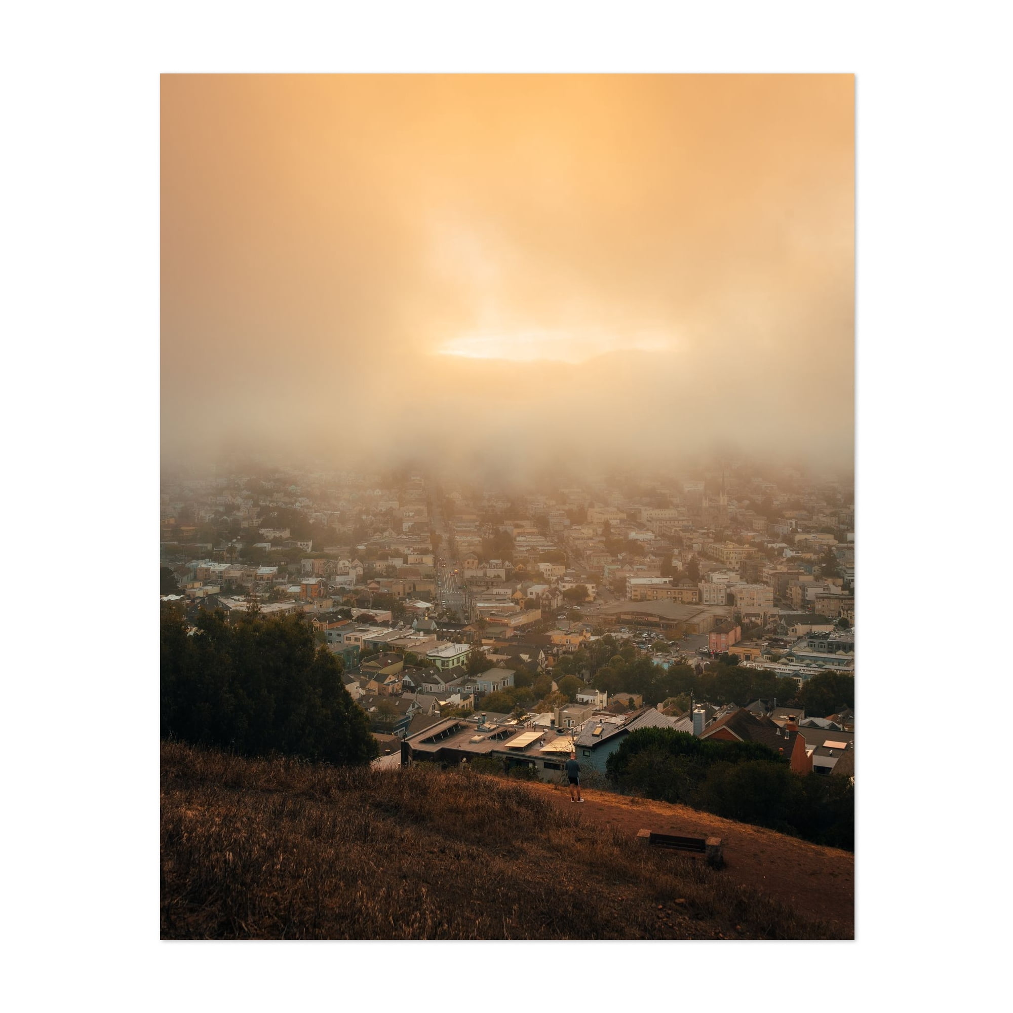 Bernal Heights Sunset 01 - San Francisco California Photography ...
