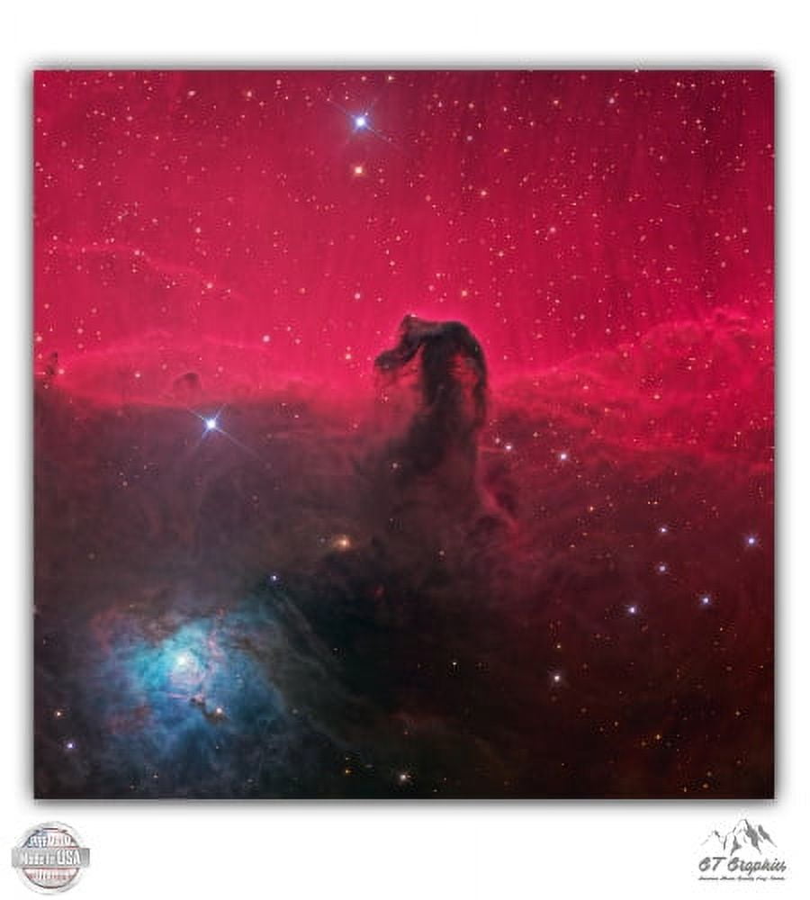 Bernard 33 Horsehead Nebula - 5" Vinyl Sticker - For Car Laptop I-Pad ...