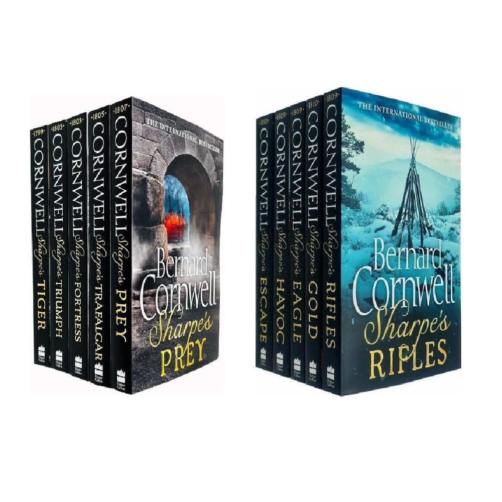 Bernard Cornwell Richard Sharpe Series 1-10 (10 Books Set) - Walmart.com