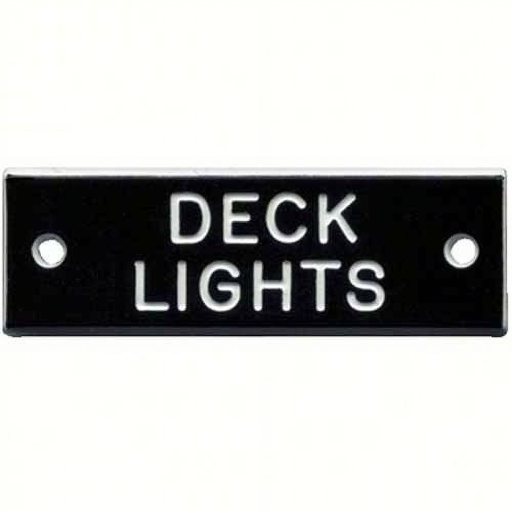 Bernard Engraving IP006 IP006; Nameplate-Deck Light Pkg/5 - Walmart ...