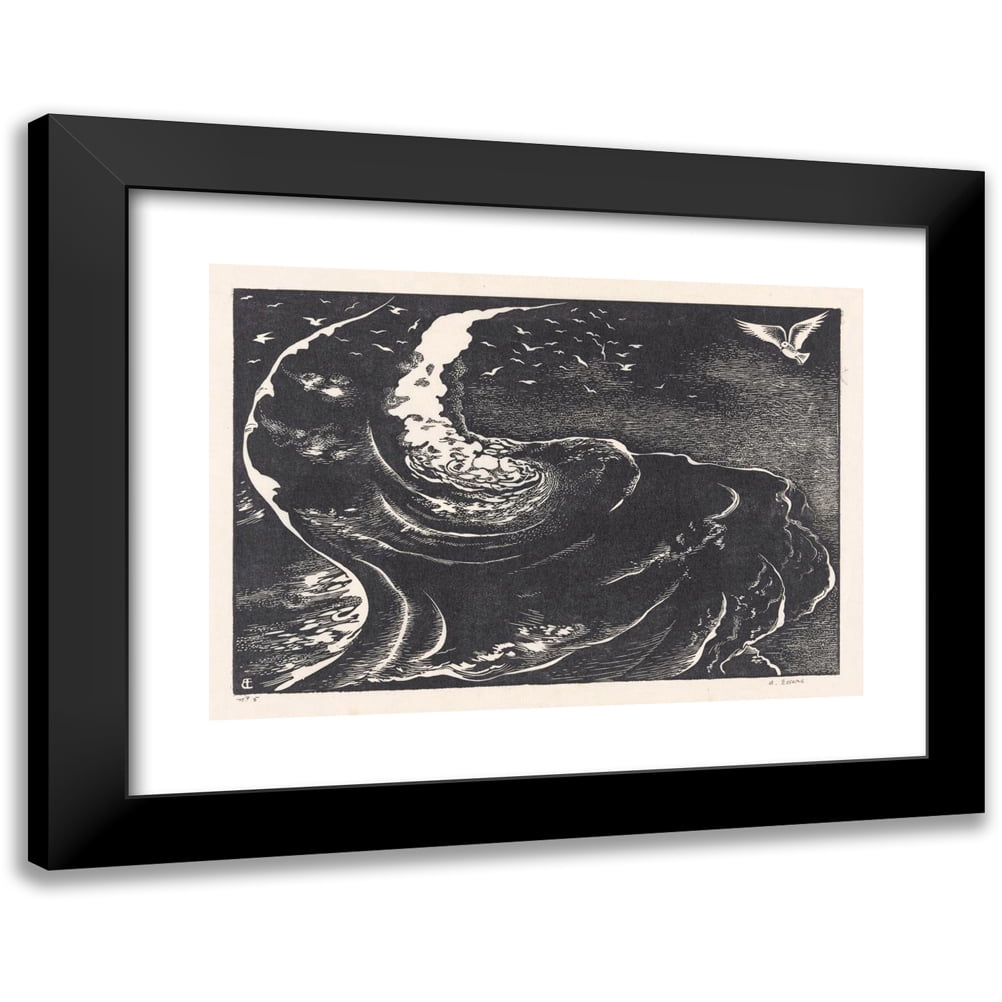Bernard Essers 18x14 Black Modern Framed Museum Art Print Titled - De ...