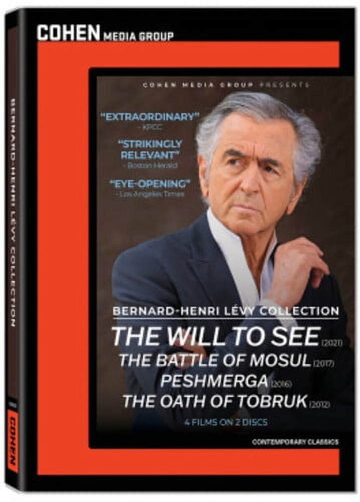 Bernard-Henri Lévy Collection (DVD), Cohen Media Group, Documentary ...