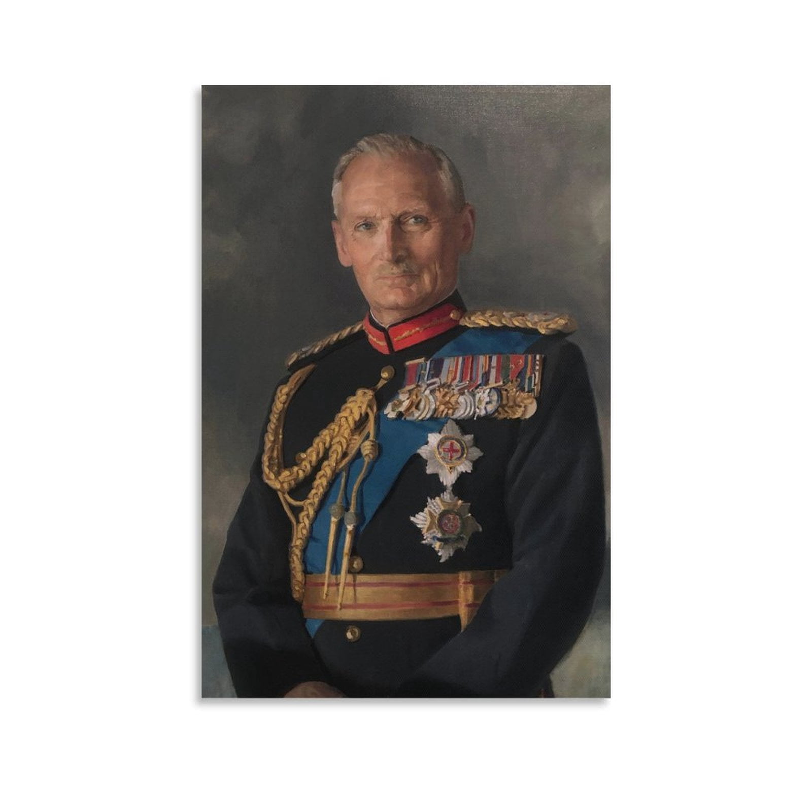 Bernard Montgomery Poster 2 Print Photo Art Painting Canvas Poster Home ...