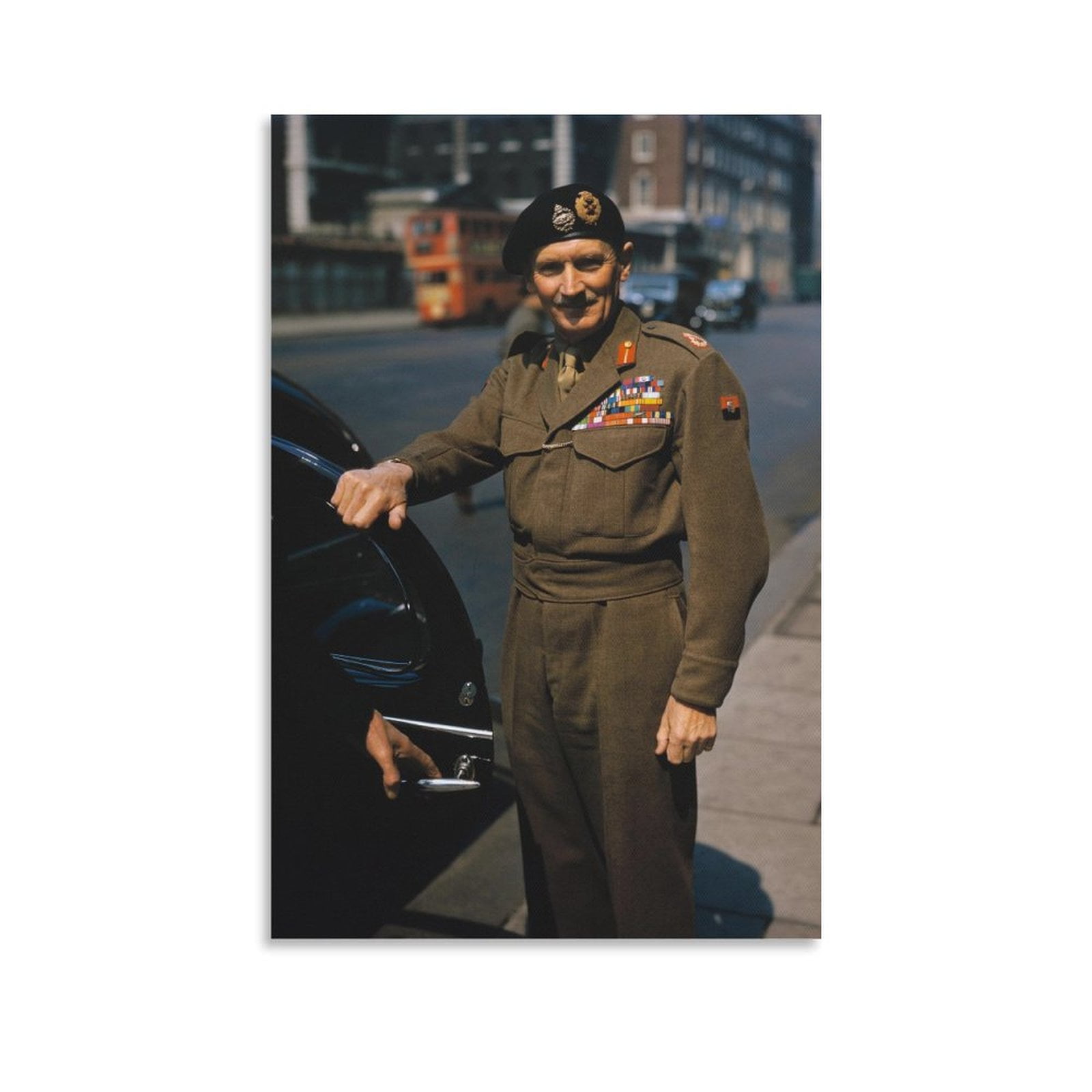 Bernard Montgomery Poster 5 Artworks Canvas Poster Room Aesthetic Wall ...