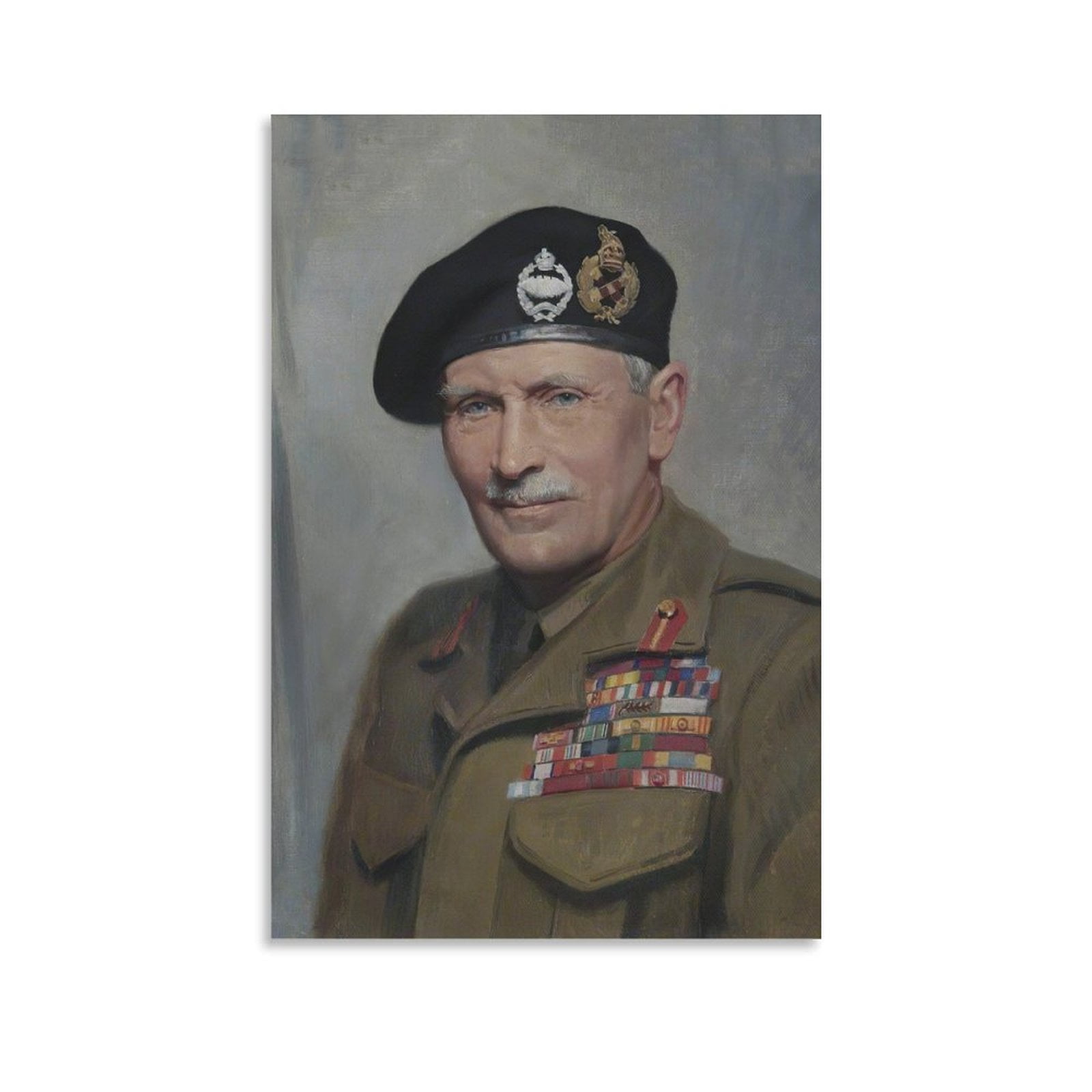 Bernard Montgomery Poster Poster Cool Artworks Painting Wall Art Canvas ...