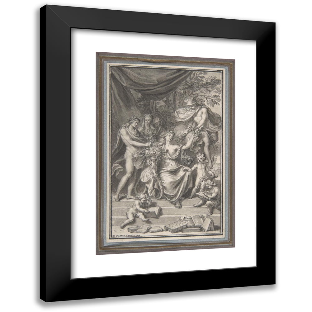 Bernard Picart 13x18 Black Modern Framed Museum Art Print Titled ...