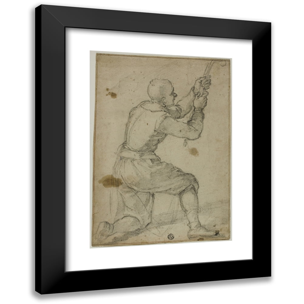 Bernardino Poccetti 11x14 Black Modern Framed Museum Art Print Titled ...