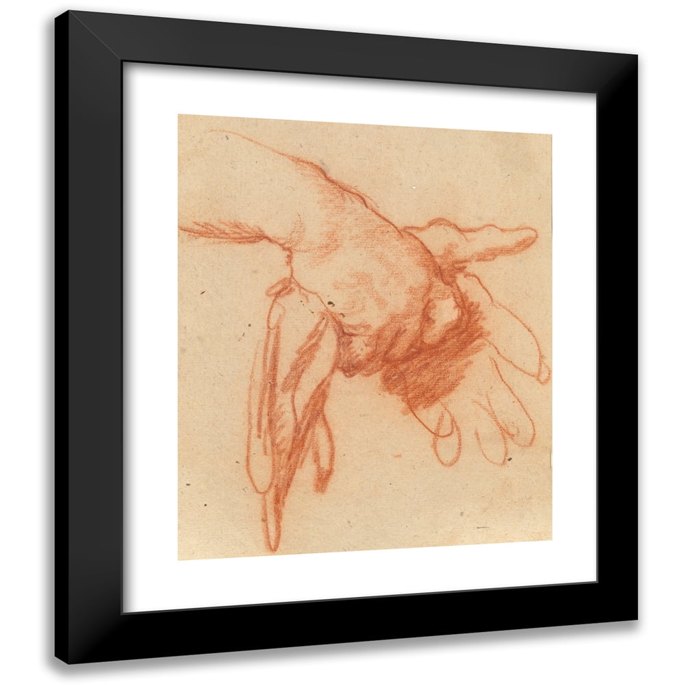 Bernardo Strozzi 12x14 Black Modern Framed Museum Art Print Titled - A ...