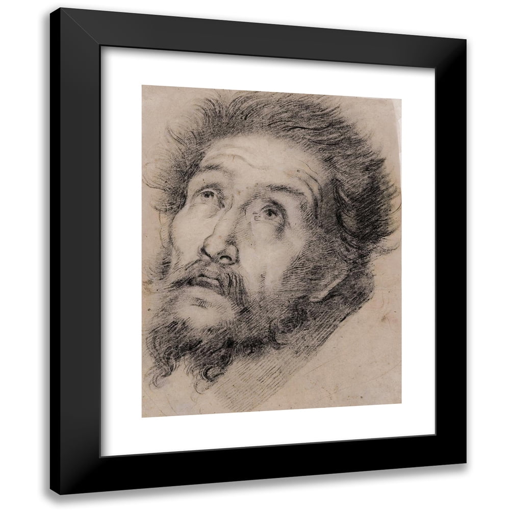 Bernardo Strozzi 19x24 Black Modern Framed Museum Art Print Titled ...
