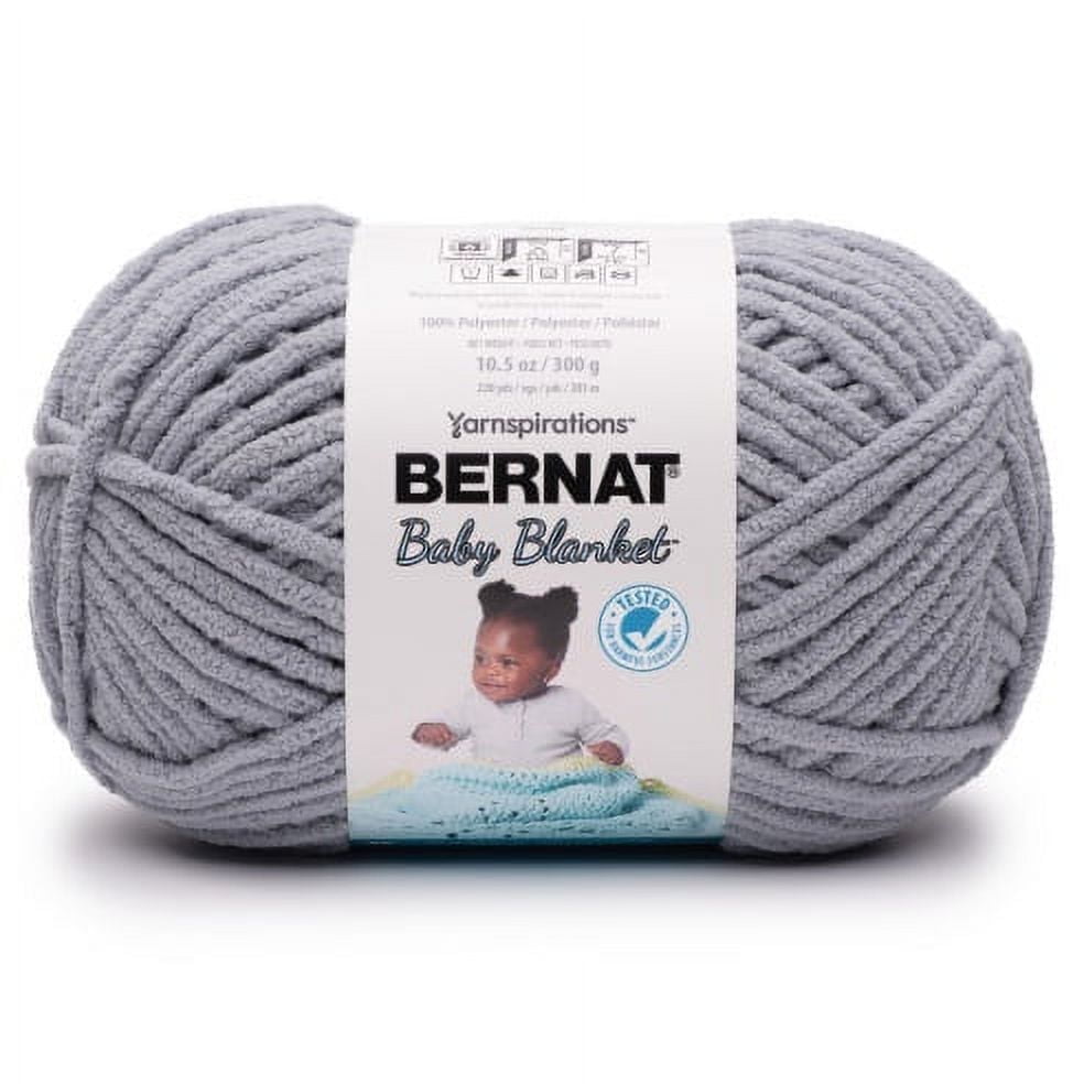 Bernat Baby Blanket Big Ball Yarn-Cloudburst - Walmart.com