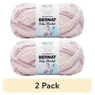 Bernat Baby Blanket Big Ball Yarn-Button Roses - Walmart.com