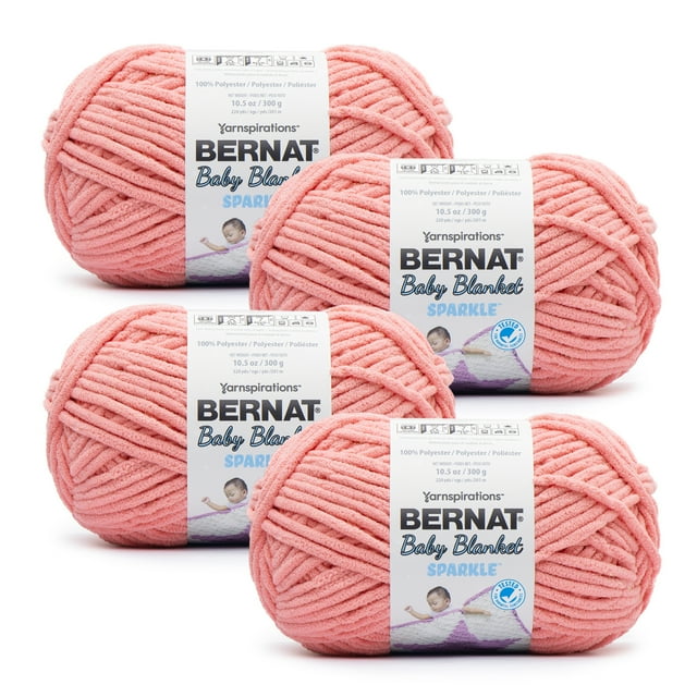 Free Shipping! Bernat¬Æ Baby Blanket Sparkle‚Ñ¢ #6 Super Bulky ...
