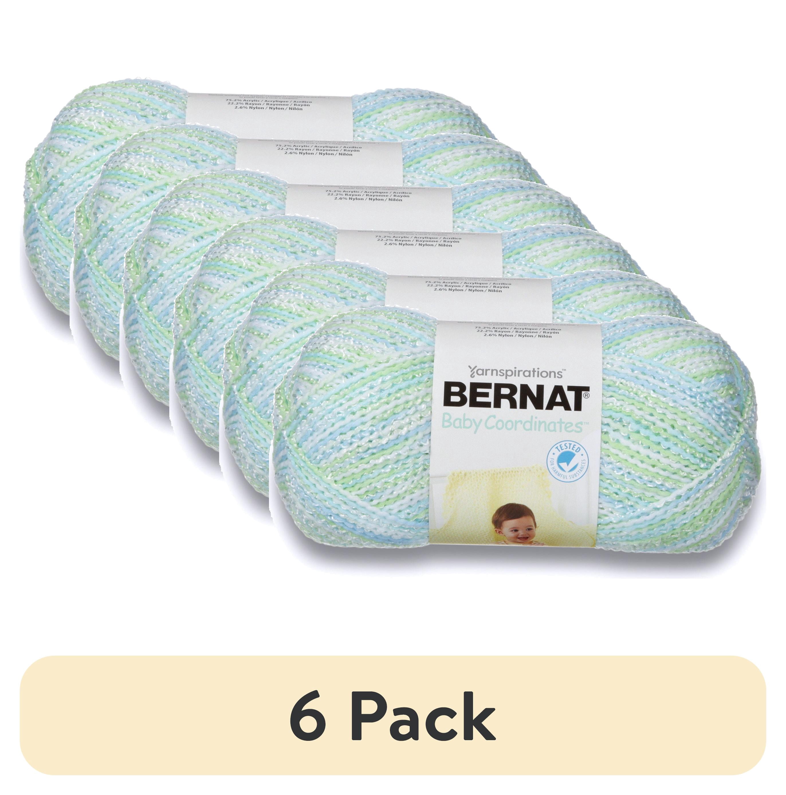 (6 pack) Bernat® Baby Coordinates™ #3 DK Light Worsted, Blended Acrylic ...