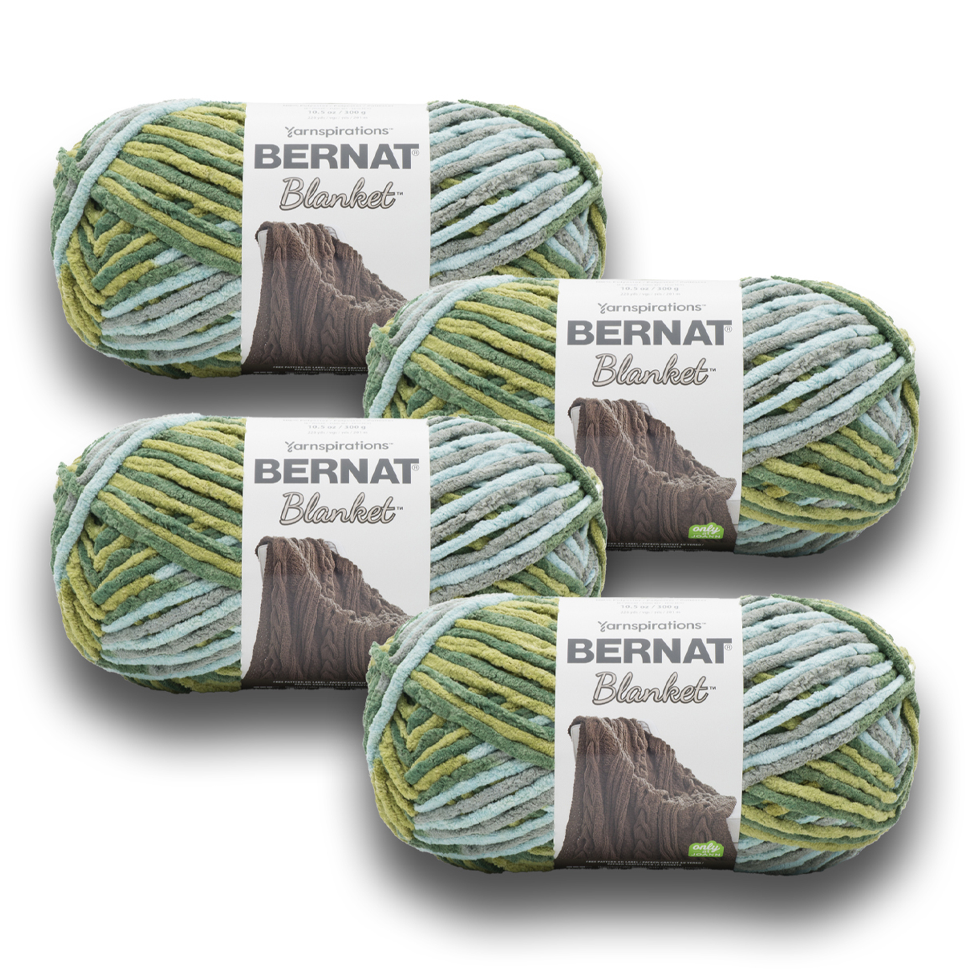 Lion Brand Yarn Homespun Forest Painterly Bulky Acrylic, Polyester ...