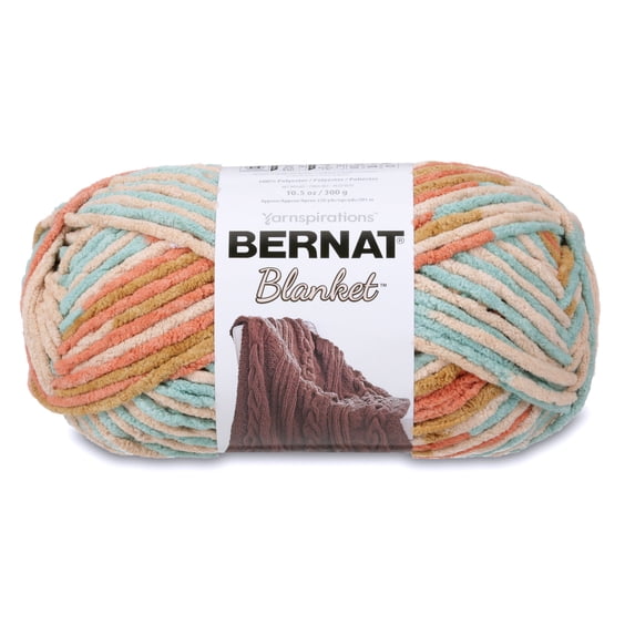 Bernat, Blanket Big Ball Yarn, 300g / 10.5 oz, Chenille-style - Walmart.com