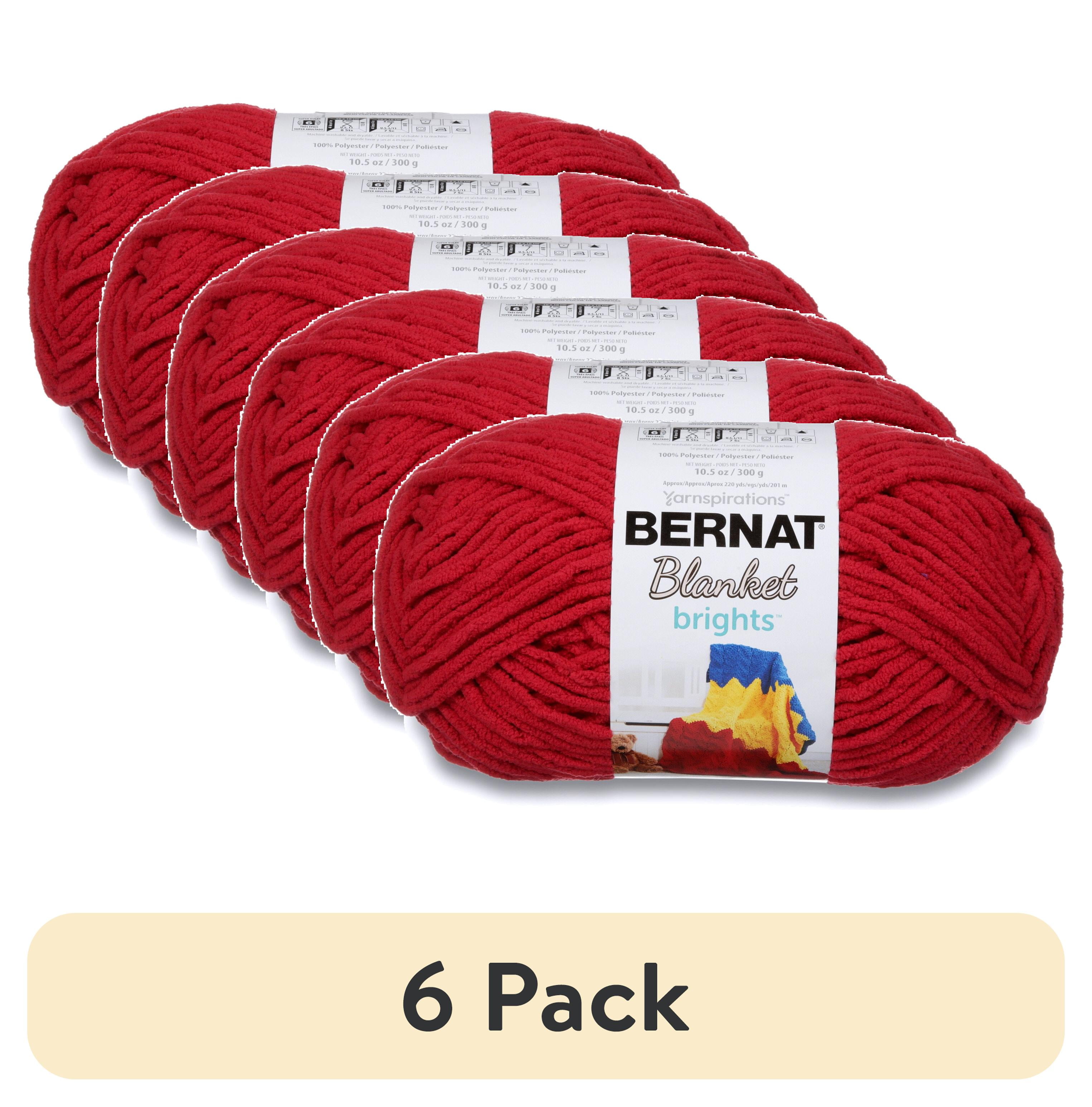 Customer reviews for (6 pack) Bernat® Blanket Brights™ #6 Super Bulky ...