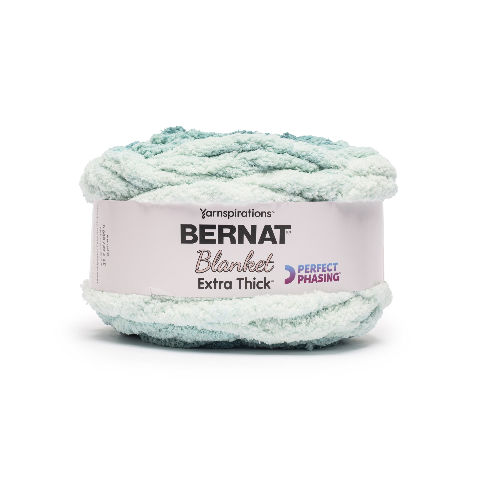 Bernat® Blanket Extra Thick Perfect Phasing™ #7 Jumbo Polyester Yarn ...