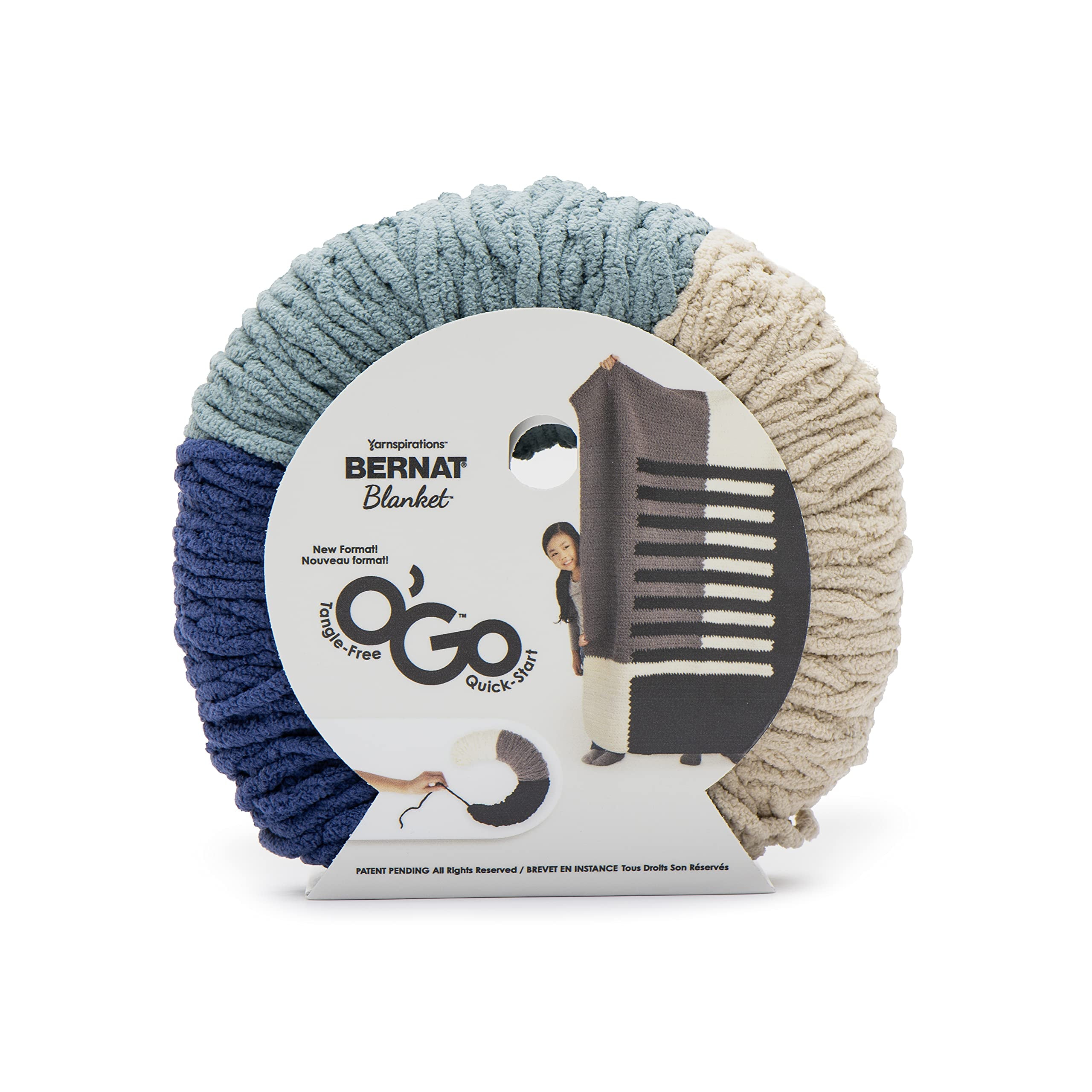 Bernat Blanket O'GO Yarn, Alpine - Walmart.com