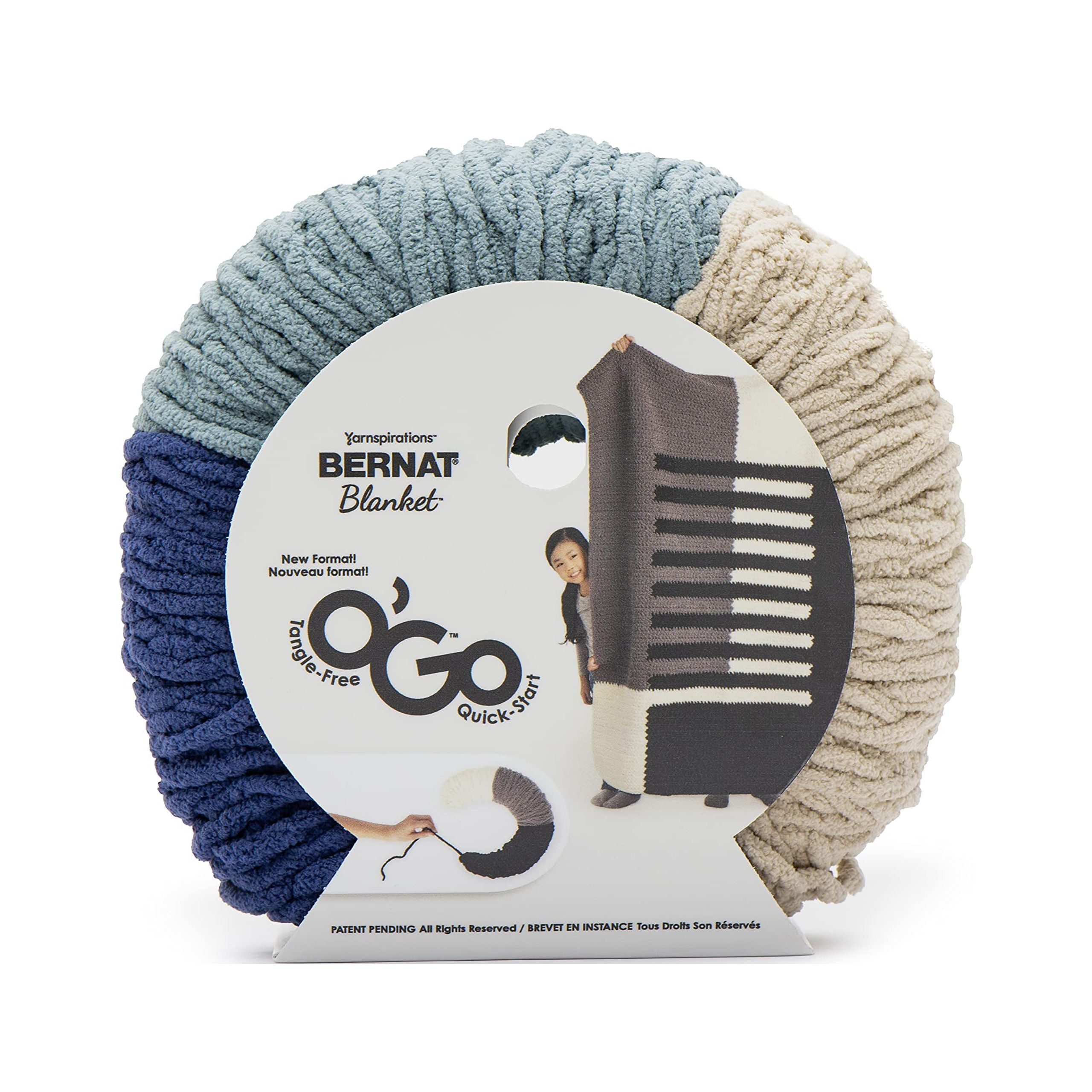Bernat Blanket O'GO Yarn, Alpine - Walmart.com
