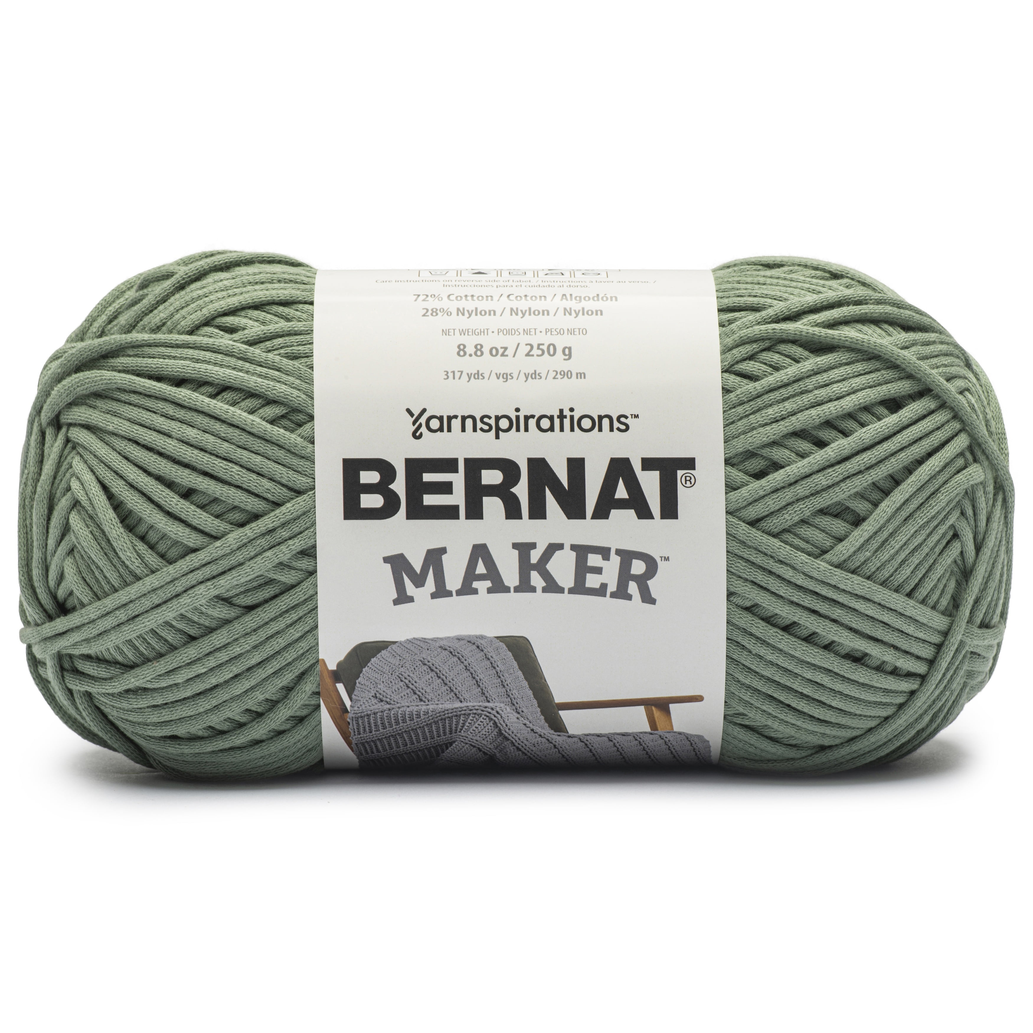 Bernat Maker Yarn-Lichen - Walmart.com