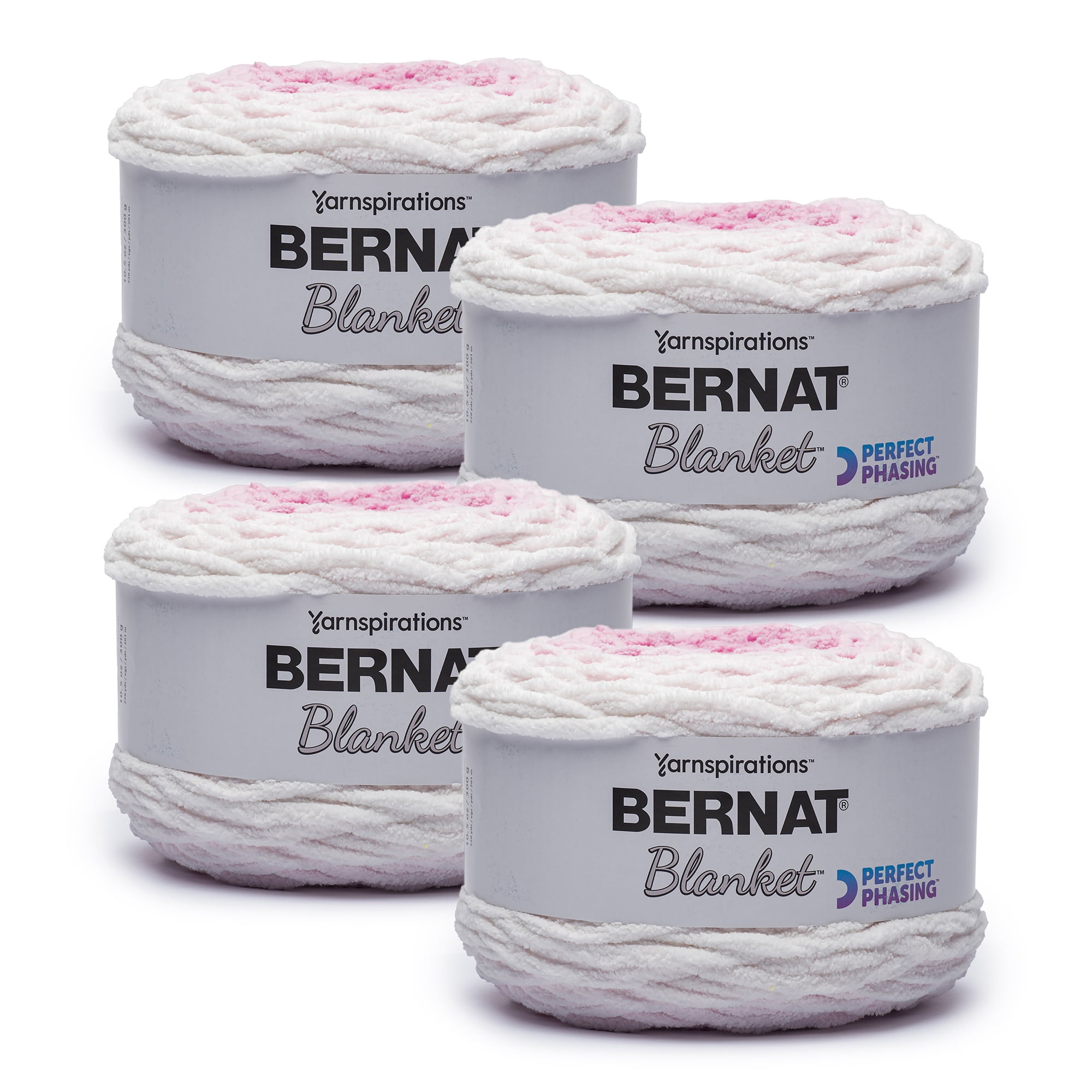 Bernat® Perfect Phasing #6 Super Bulky Polyester Yarn, petal 10.5oz ...