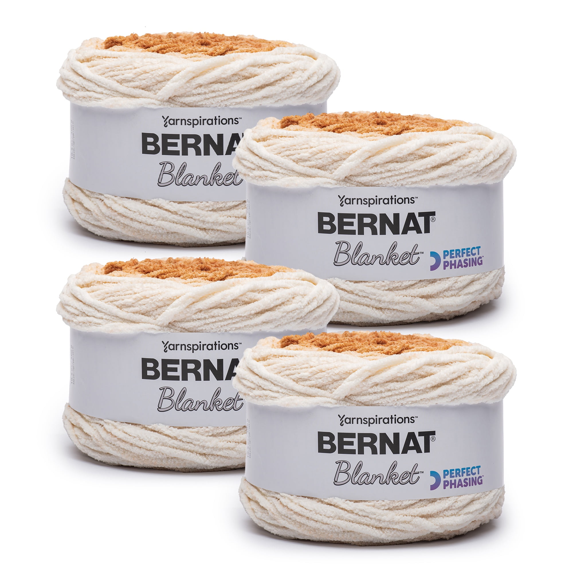 Bernat® Perfect Phasing #6 Super Bulky Polyester Yarn, spice s nice 10 ...