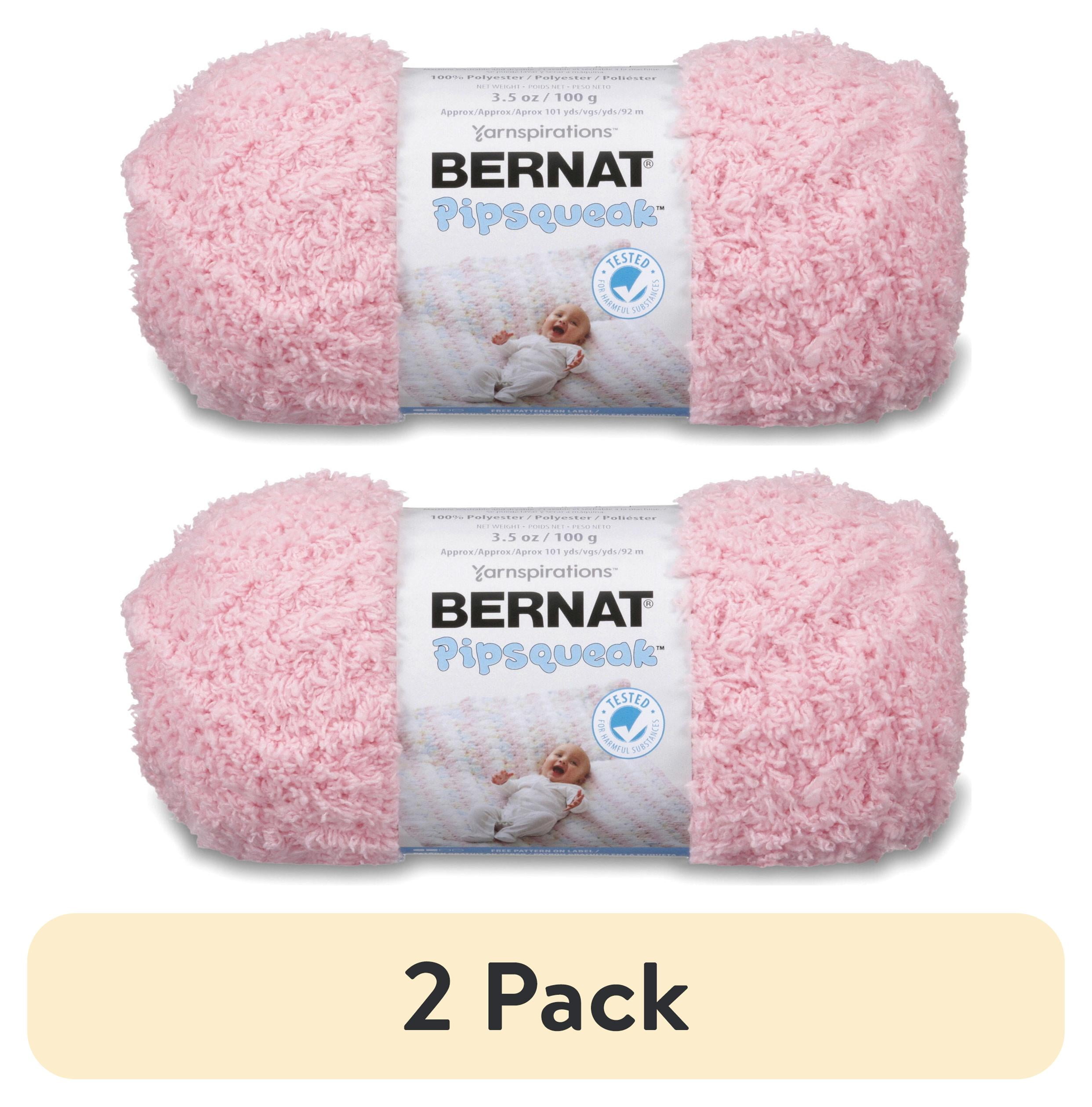 (2 pack) Bernat Pipsqueak Yarn, 101 Yd. - Walmart.com