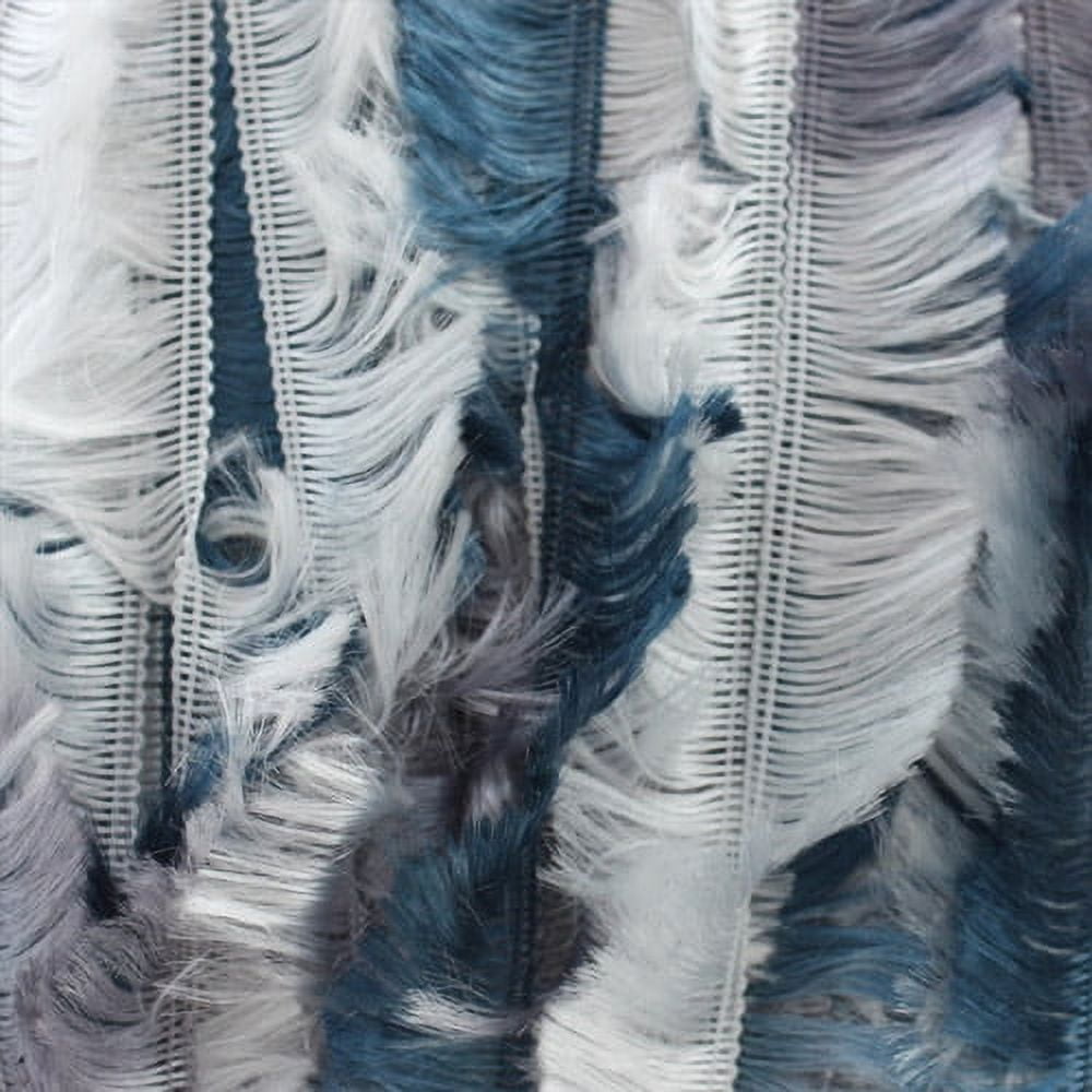 Bernat Polyester Boa Blue & Grey Yarn, 1 Each - Walmart.com