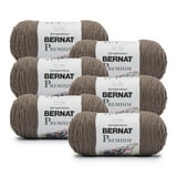 Bernat® Premium™ #4 Medium Acrylic Yarn, Truffle 7oz/198g, 360 Yards (6 ...