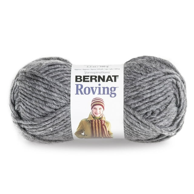 Bernat Roving Yarn (100G/3.5Oz), Putty - Walmart.com