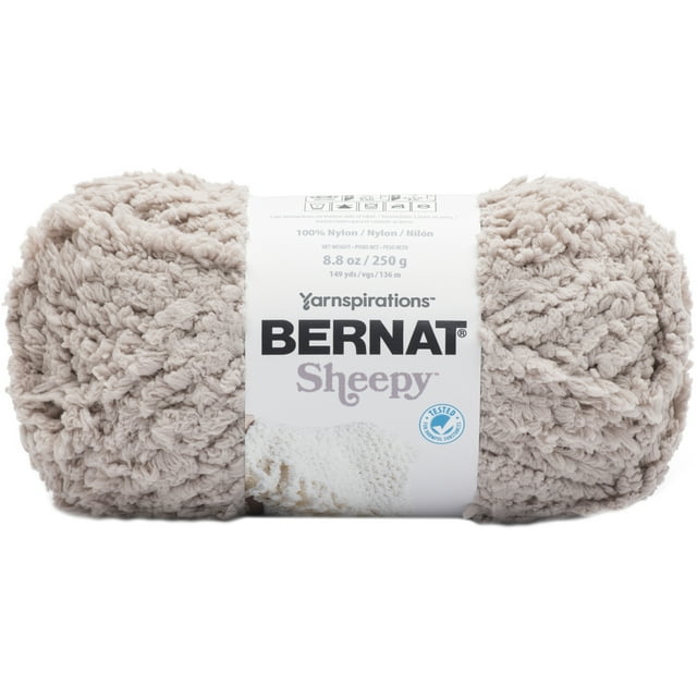 Bernat Sheepy Yarn-Bunny Brown - Walmart.com