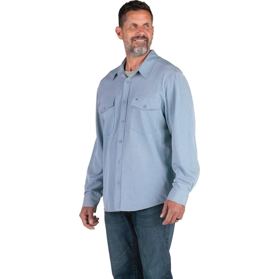 Berne Apparel Berne Button Down Long Sleeve Shirt - Single Pack ...
