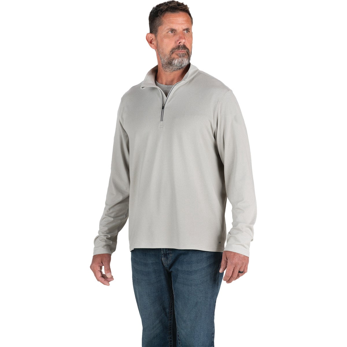 Berne Apparel Berne Men's Midweight Quarter-Zip Shirt - Pack of 12 ...