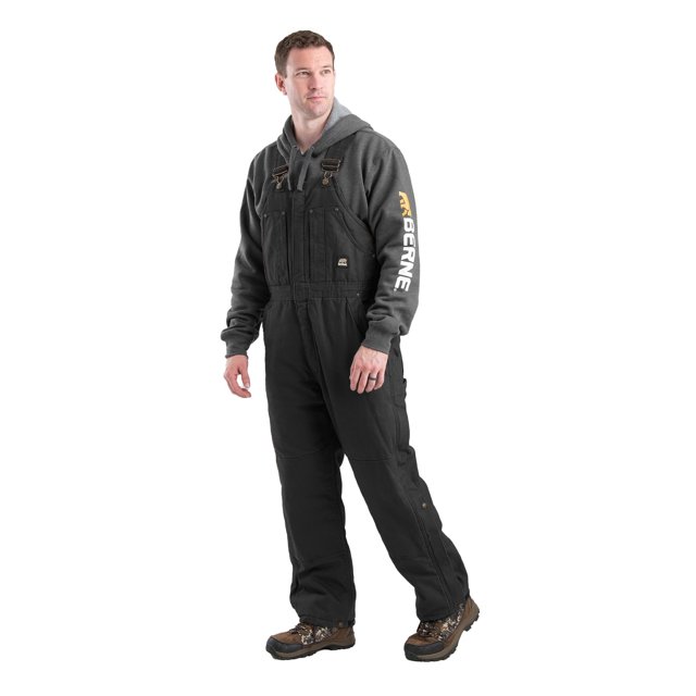 Berne Heartland Insulated Washed Duck Bib Overall - Workwear - XX-Large ...