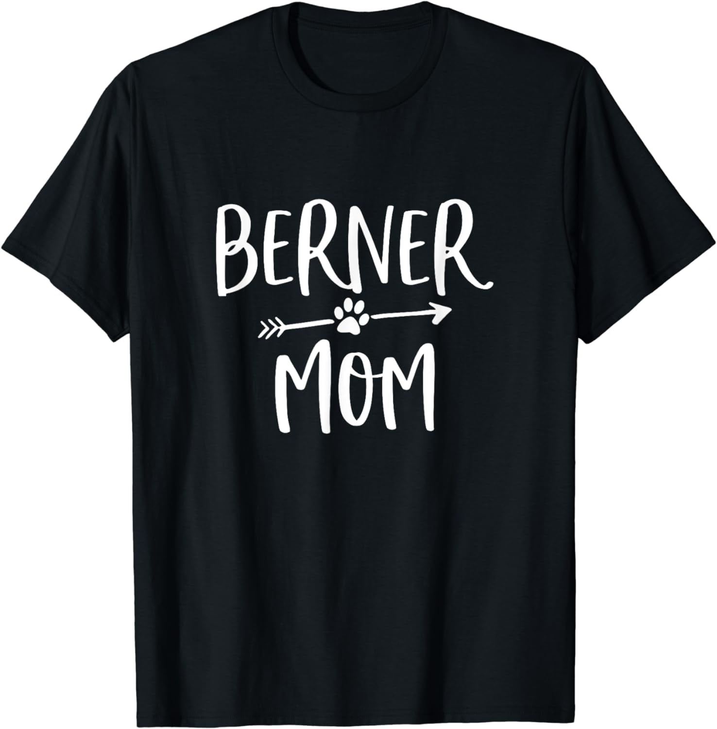 Berner Mom T-Shirt Cute Bernese Mountain Dog Mama Tee - Walmart.com