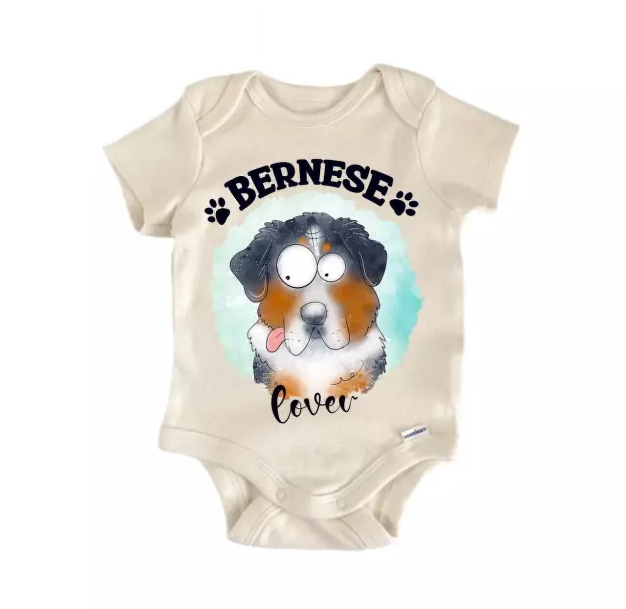 Bernese Dog Baby Boy Girl Clothes Bodysuit Cute Newborn Cute Baby ...
