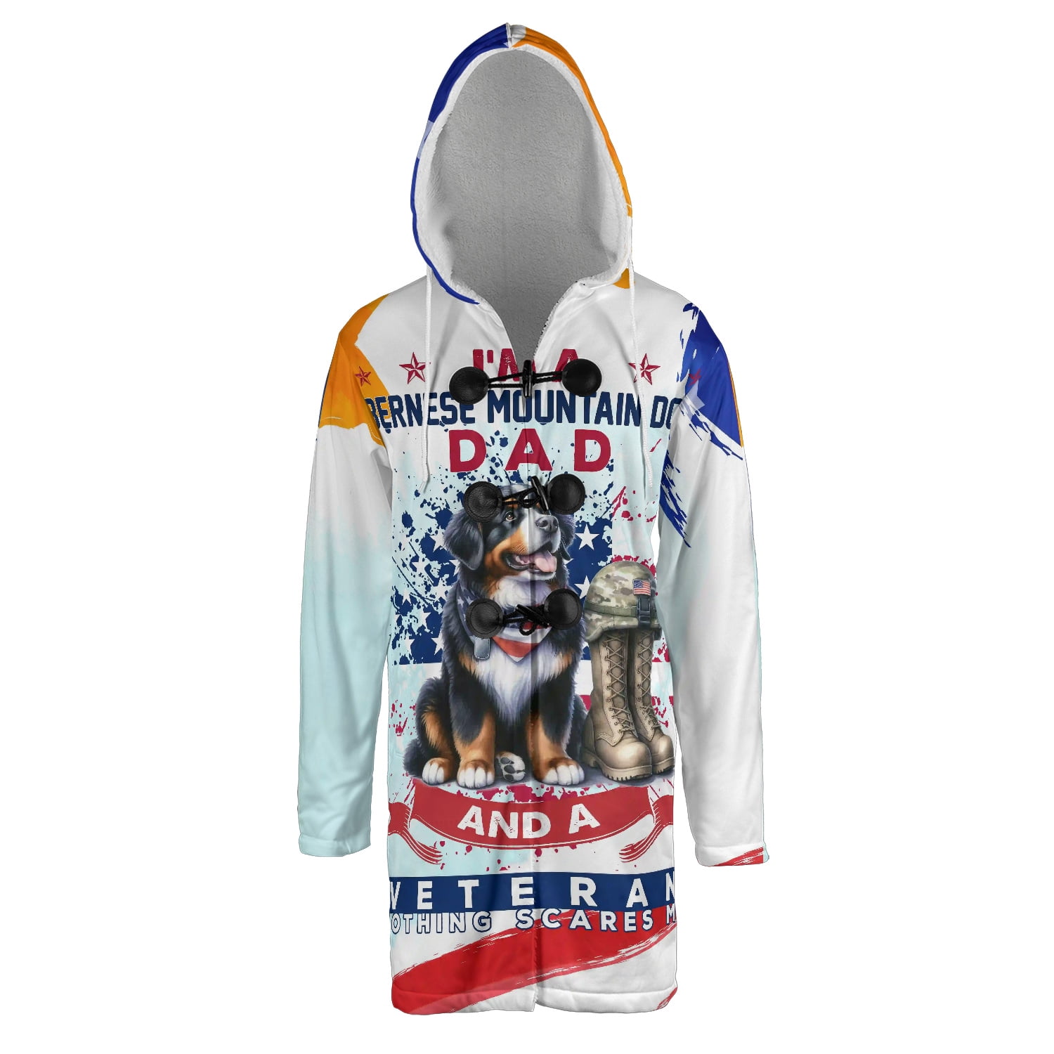 I'm a Bernese Mountain Dog Dad and a Veteran, Nothing Scares me Happy ...