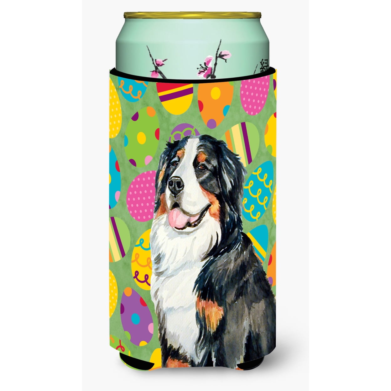 Bernese Mountain Dog Easter Eggtravaganza Tall Boy Hugger - Walmart.com