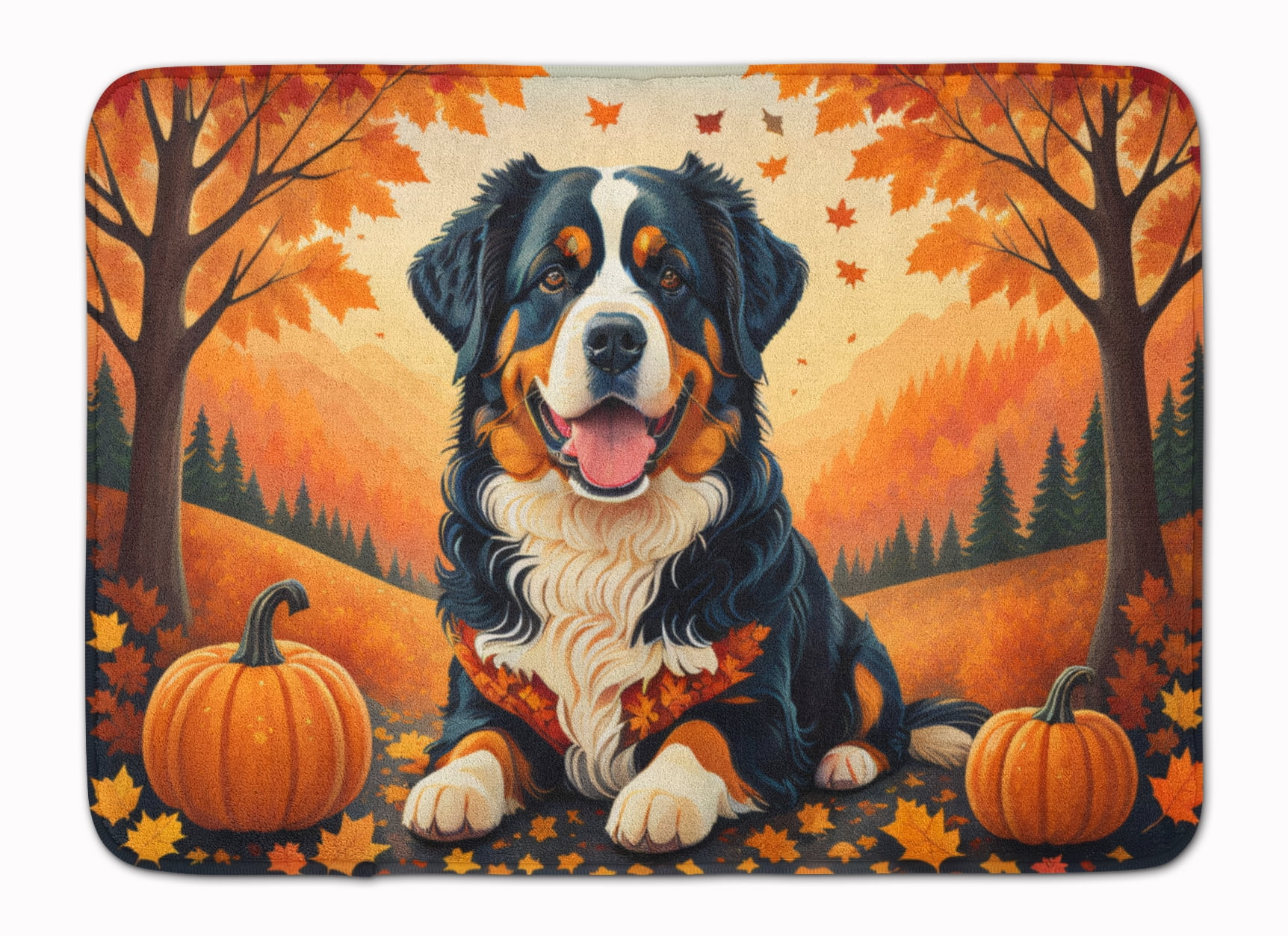 Carolines Treasures DAC1019RUG 19 x 27 in. Unisex Bernese Mountain Dog ...
