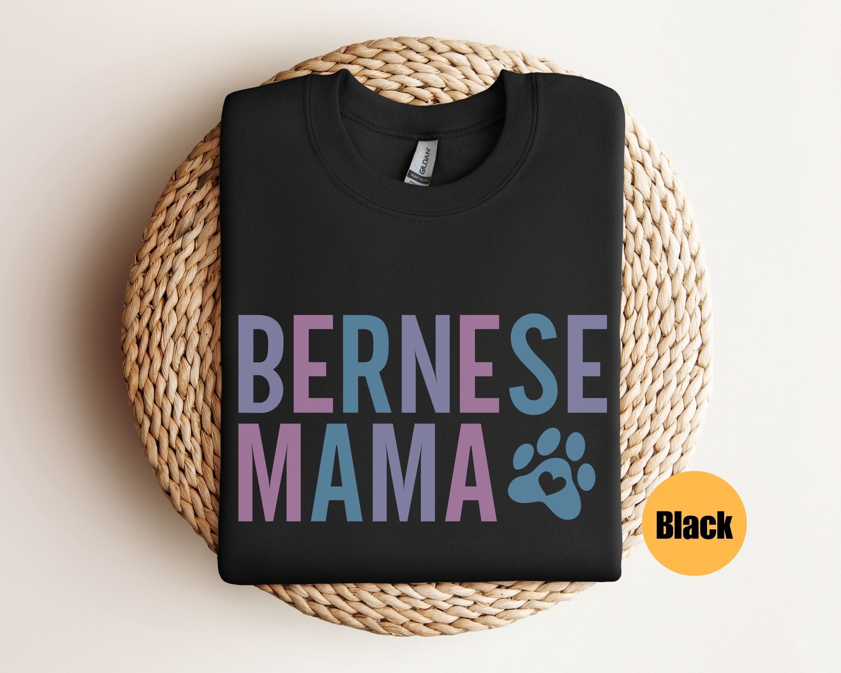 Bernese Mountain Dog Mom T-Shirt Bernese Mom T-Shirt Dog Lover Shirt ...